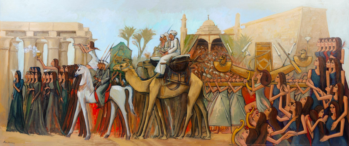 Painting ALAA AWAD – alaa awad – the artist – علاء عوض